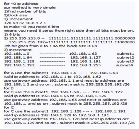 Concepts Of Networking Over Virl Gns3 And Dcloud Ip Address Sub Netting Super Netting Vlsm Flsm