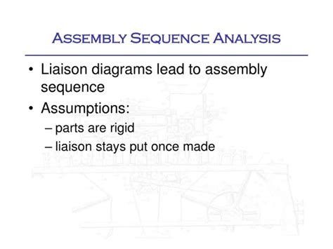 Ppt Assembly Sequence Analysis Powerpoint Presentation Free Download