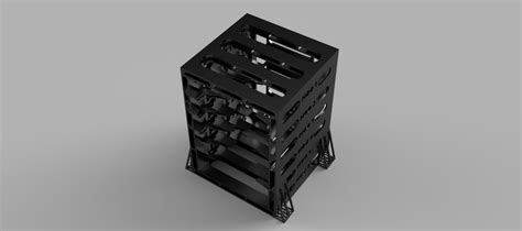 External Hdd Holder V1 And V2 No Support Needed By Stoyko Yakimov Download Free Stl Model