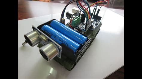 Arduino Obstacle Avoiding Tank 20180629 By Akiostem Youtube