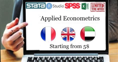 Econometrics Data Analysis Using Stata Spss R Studio Excel Data Analysis Reports