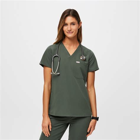 Womens Moss Scrubs · Figs
