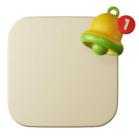 Premium Psd Bell Alarm Notification Alert On Blank White Board Icon Premium Psd Bell Alarm Notification Alert On Blank White Board Icon