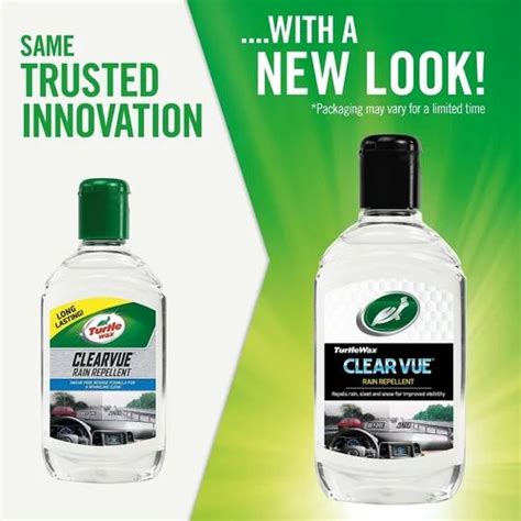 Turtle Wax Clearvue Rain Repellent Car Glass Cleaner And Water