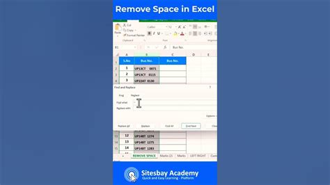 Remove Space In Excel Excel Microsoftoffice Excellent Exceltips Tricks Toolexcel