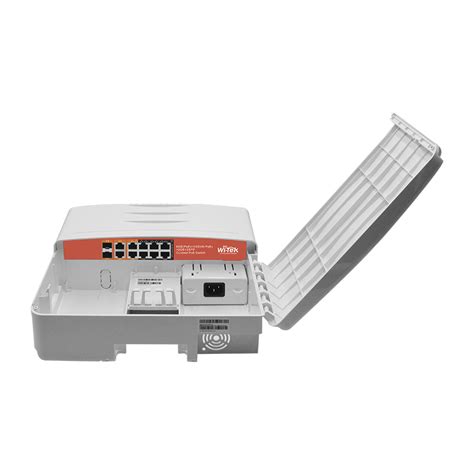 Wi Tek Outdoor Waterproof Poe Switch ใช้งานภายนอก