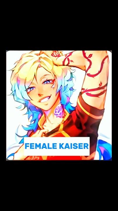 Who Is The Best Male Kaiser And Female Kaiser Bluelock Youtube