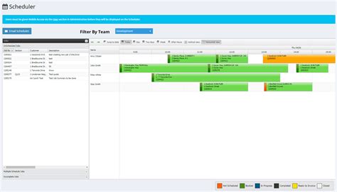 Scheduling Software Ascora Job Management Software