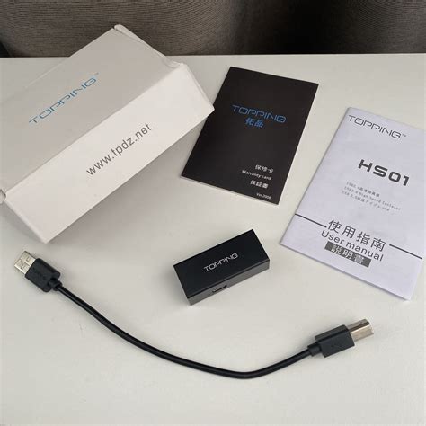 Fs Topping Hs 01 Usb Noise Group Loop Isolator Hi Fi And Cinema