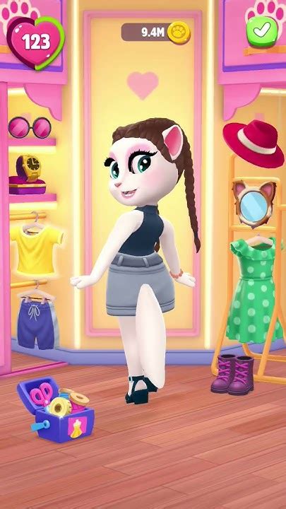 My Talking Angela • Dress Up Cute Girl Playwithtashviofficial