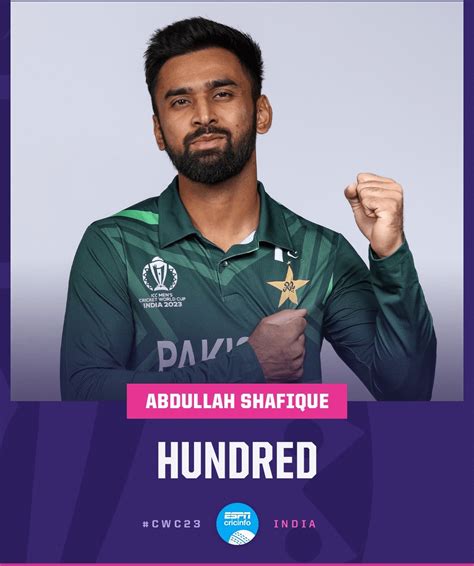 Abdullah Shafiq Scores A Hundred On Worldcup Debut 113103 Rcricket