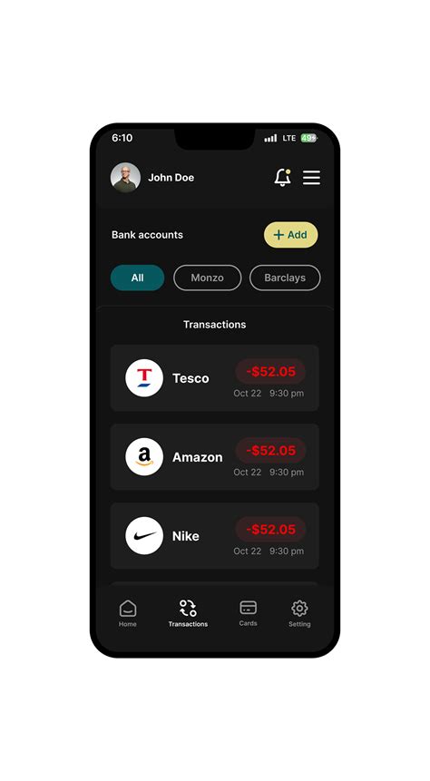 Modern Ios Banking App Design Behance
