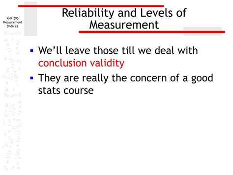Ppt Measurement Theory And Construct Validity Powerpoint Presentation