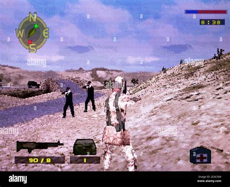Spec Ops Covert Assault Sony Playstation 1 Ps1 Psx Editorial Use