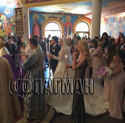 СВАТБА НА ГОДИНАТА Милионерът Миню Стайков заведе пред олтара дъщеря си Яна СНИМКИ