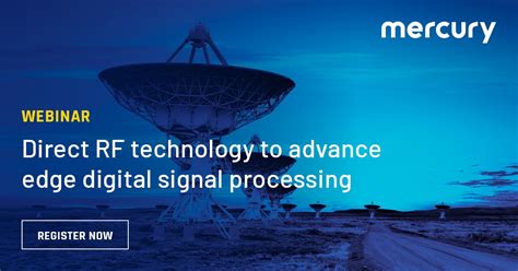 Kevin Brust On Linkedin New Webinar Direct Rf Technology To Advance Edge Digital Signal Processing