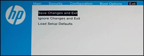 HP Notebook PCs Restore Defaults In BIOS HP Support