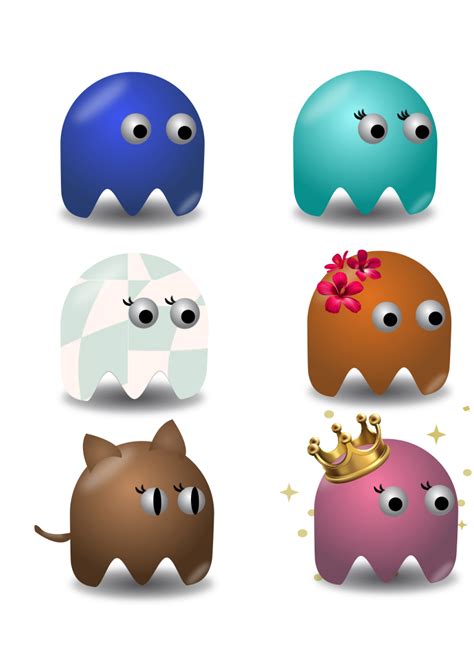 pac man project made using inkscape behance