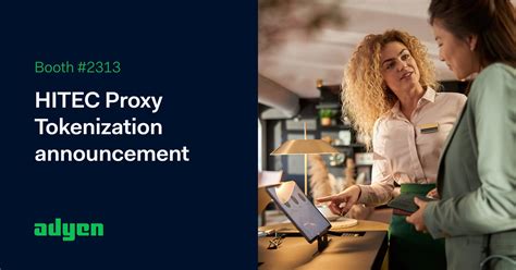 Adyen On Twitter Join Us Today At HITECTOR For Our Proxy Tokenization Libation Celebration