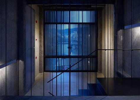 Continuous Staircase Connects Levels Of Florian Busch S K Bar