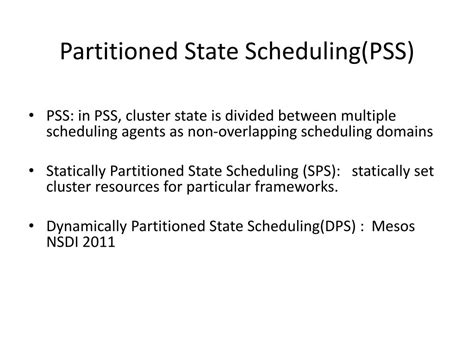 Ppt Cluster Scheduler Powerpoint Presentation Free Download Id2387930