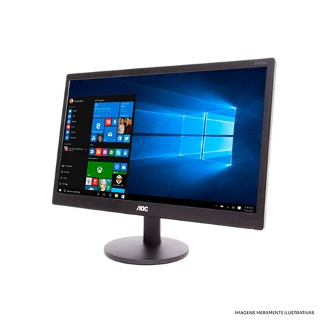 MONITOR AOC 18 5 LED HD E970SWHNL MONITOR AOC 18 5 LED HD E970SWHNL AOC