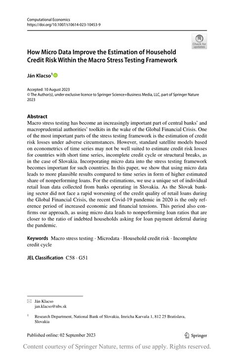 How Micro Data Improve The Estimation Of Household Credit Risk Within