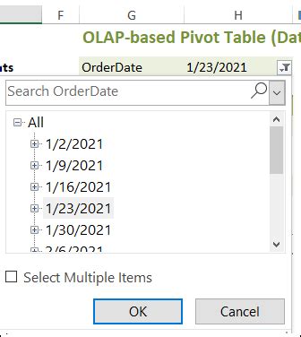 Prevent Selection Of ALL In Pivot Table Report Filter Excel Pivot Tables