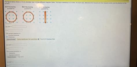 solved the figure below shows a 15 cm diameter loop in three