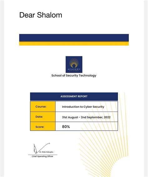 shalom eromosele on linkedin cybersecurity