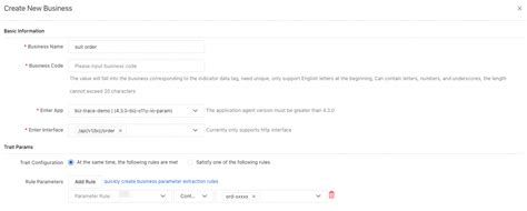 Create A Business Trace Application Real Time Monitoring Service Alibaba Cloud Documentation
