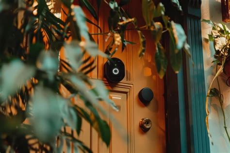 Smart Video Doorbell Premium Ai Generated Image
