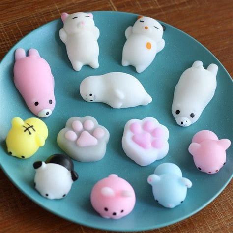 Что можно слепить:^) | Squishies, Kawaii toys, Cute toys