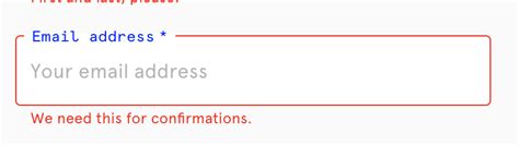Textfieldstextareas Error Class Labels Should Be Red · Issue 4