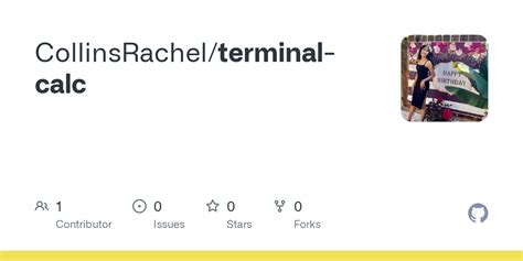 Github Collinsrachelterminal Calc