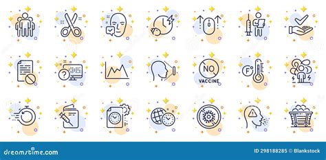 Outline Set Of Swipe Up Fast Recovery And Wrong File Line Icons For Web App Pictogram Icon