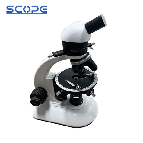Simple Instrument Lab Microscopy Monocular Head B Pol Polarizing Microscope Polarizing