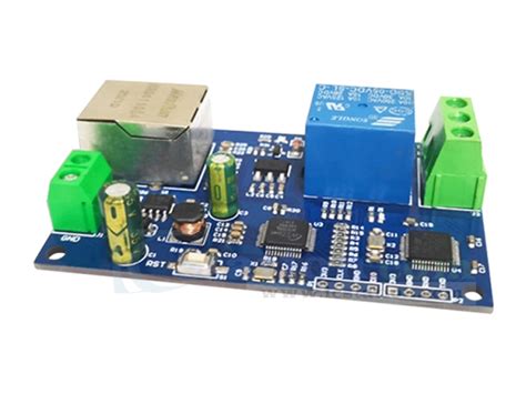 Modbus RTU Network Relay Module W Ethernet LAN Controller