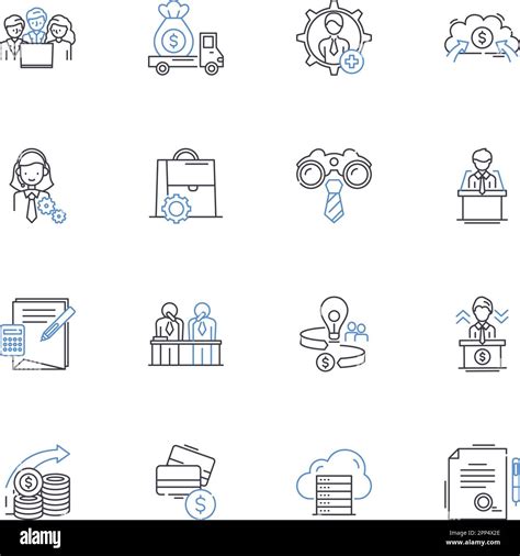 Smart Homes Line Icons Collection Automation Efficiency Connectivity