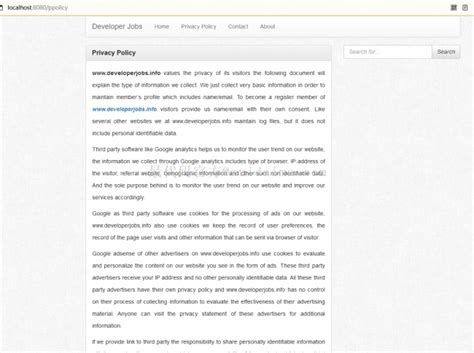 Spring Bootspring Data Jpabootstrap整合实现很简单的求职招聘网站实例 代码 最代码