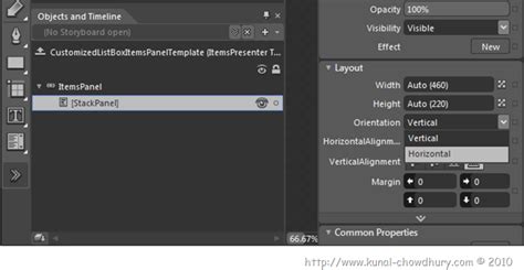 Customized Scrolling In Silverlight Using Expression Blend Kunal