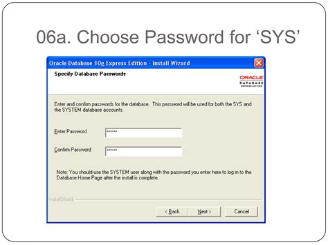 Step By Step How To Install Oracle Xe Pptx