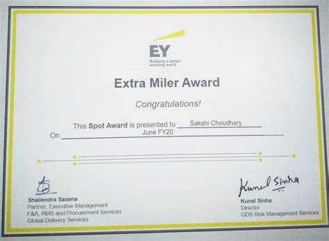 Sakshi Choudhry On Linkedin Extra Mile Extra Edge Motivation 14