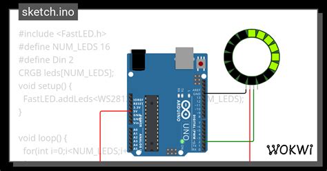 灯环 Wokwi ESP STM Arduino Simulator