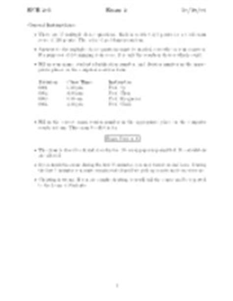 ECE 201 Exam 2 F06 ECE 201 Exam 2 10 19 06 General Instructions There Are 15 Multiple