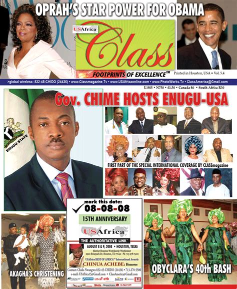 Class Magazine Cover Pages