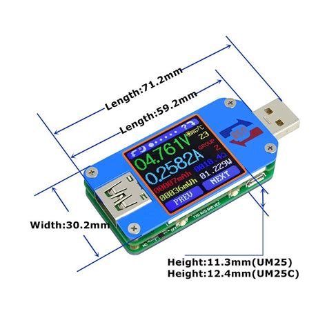 Um25c Color Lcd Display Tester 144 Inch 5a Usb 20 Type C Bluetooth Um25c Color Lcd Display Tester 144 Inch 5a Usb 20 Type C Bluetooth