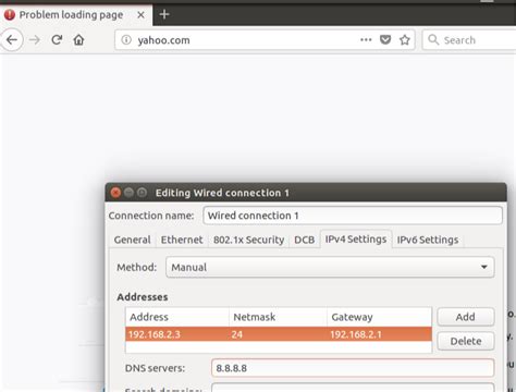 Networking Setup A Static Ip Addressed Linux Network Oin Parallels