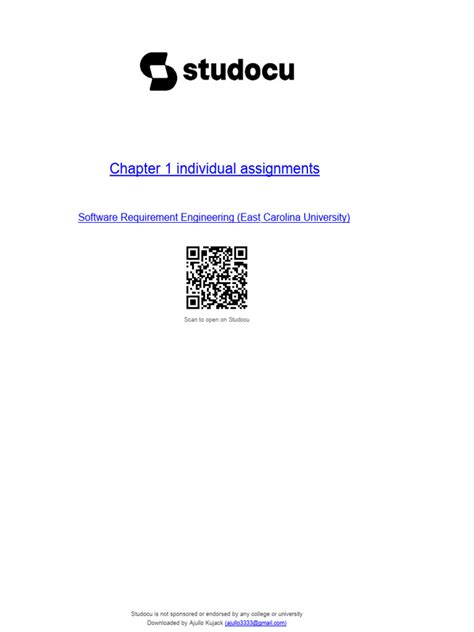 Chapter 1 Individual Assignments Pdf Software Cloud Computing