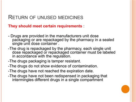 Unit Dose System Pptx Pharmaceutical Industry Industries